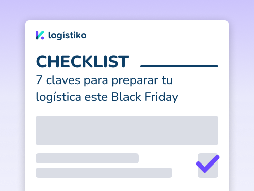 Checklist: 7 claves para preparar tu logística este Black Friday